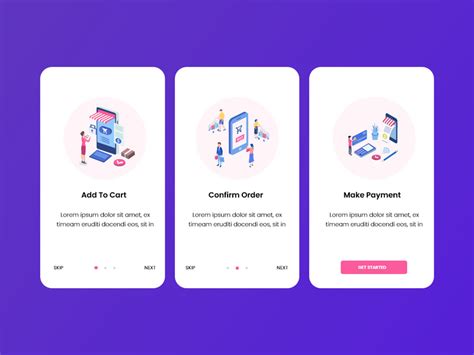 E Commerce App Onboarding Template By Rayhatul Islam ~ Epicpxls