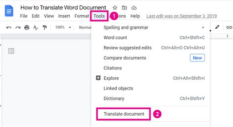 How To Translate A Word Document 3 Simple Ways Redokun Blog