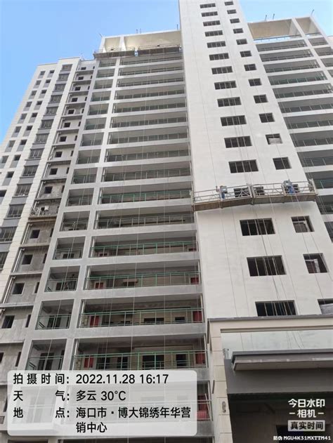 海口博大锦绣年华吊篮施工 海口蜘蛛人建筑工程有限公司