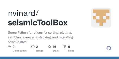 Github Nvinard Seismictoolbox Some Python Functions For Sorting Plotting Semblance Analysis