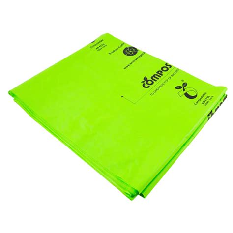 Compost A Pak Bin Liners Green 35l Carton 100 Abconet