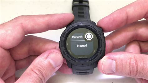 Garmin Instinct Stop Watch YouTube