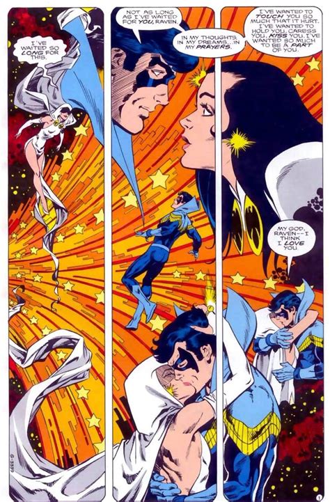Raven And Nightwing Wedding