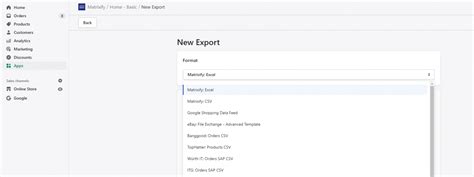 How To Create A Shopify Data Export With Custom Columns Using Matrixify