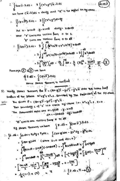 vector differential calculus gauss divergence green s stokes theorems