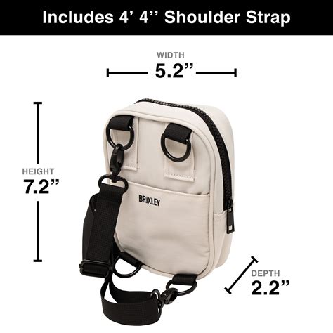 Mua Brixley Crossbody Sling Bag Travel Purse For Women 9 Pocket