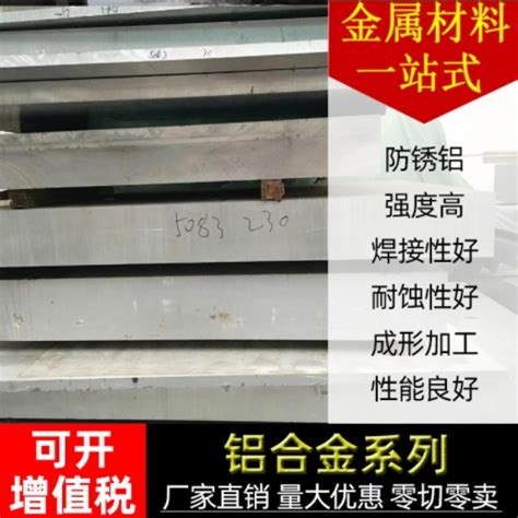 应5083铝板 现货销售5083铝板航材国标合金铝板 铝合金板紧固件设备模具易紧通紧固件网