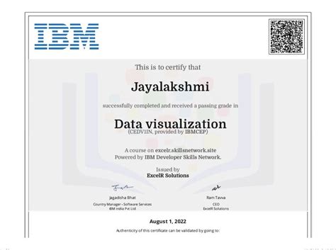 Jayalakshmi Thangaraj On Linkedin Ibmdatascience Certificate Datavisualization Dataanalysis