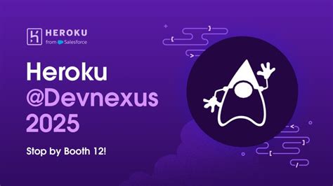 Event Softwaredeveloper Heroku Salesforce Heroku