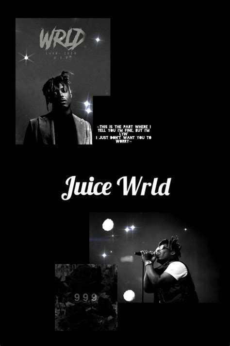 Juice Wrld Wallpaper Just Juice Rapper Quotes Rap Aesthetic