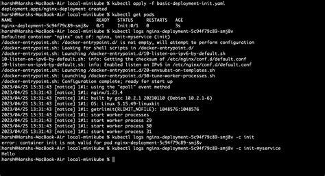 Kubernetes Get Logs For Init Container Post Job Completion Stack Overflow