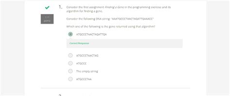 Finding A Gene In Dna Solution Quiz 1 Java Programming Solving