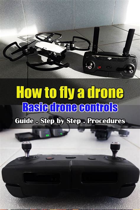 How To Use A Drone Tutorial Basic Controls Of DJI Spark Dji Spark Drone Tutorial
