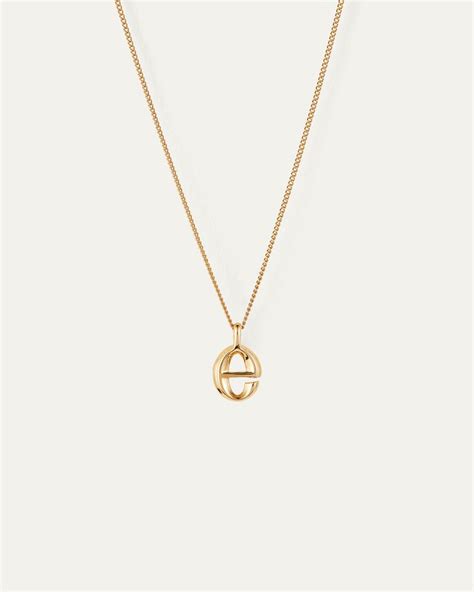 Monogram Necklace E Monogram Necklace Monogram Pendant Monogram