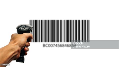 바 코드 소매 라벨 바코드 스캔 창고를 들고 손을 잡기 위한 레이저 스캐너를 판독합니다 제품 코드 데이터 개념입니다 바코드 스캐너에 대한 스톡 사진 및 기타 이미지 Istock