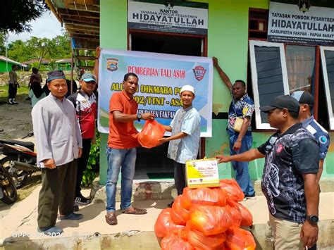 Giat Tali Asih Dikmaba Polri Angkatan TTNT ASADE Comunity Tahun Kabupaten Fakfak