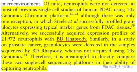 中性粒细胞 单细胞测序 测序方法的选择 知乎
