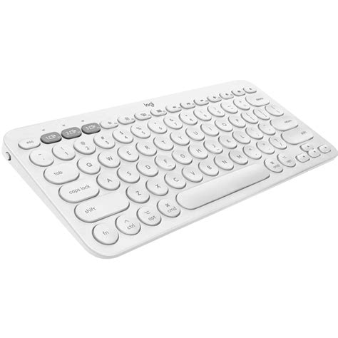 Logitech K S Multi Device Bluetooth Wireless Keyboard Graphite Off White Glwec In