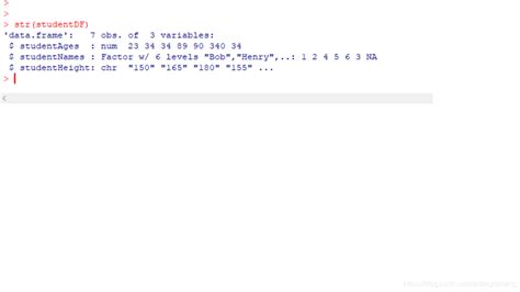 r语言data frame基本操作 csdn博客