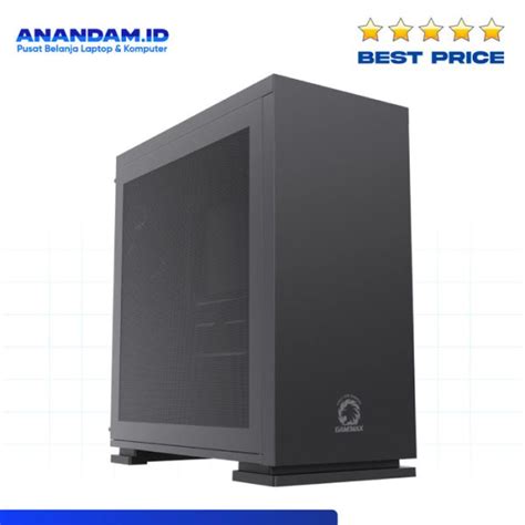 Casing GameMax M Black Dual Mesh MATX Gaming PC Case Anandam Id