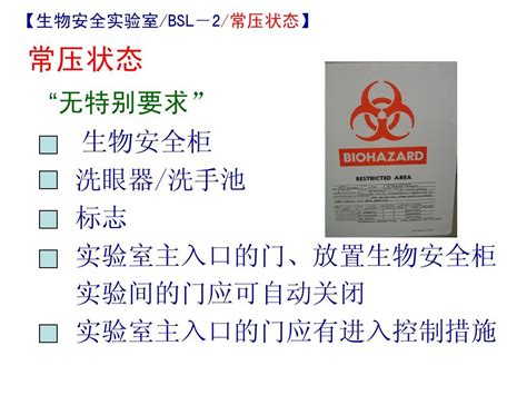 生物安全二级 BSL 2 实验室标准操作手册培训 word文档在线阅读与下载 无忧文档