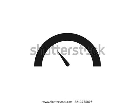 Tachometer Speedometer Indicator Icon Speed Sign Stock Vector Royalty Free 2213756895