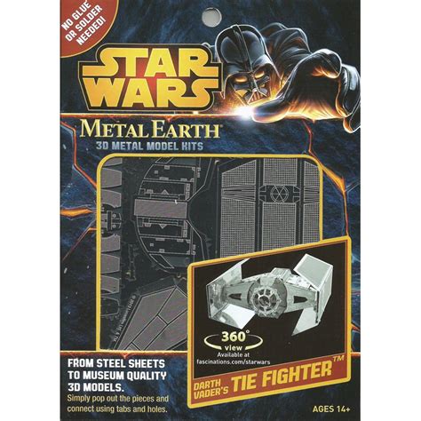 Metal Earth Star Wars Darth Vaders Tie Fighter Mind Games
