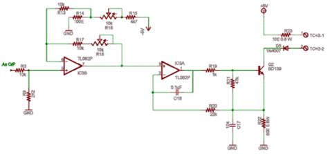 Two Op Differential Amplifier Delabs Electronic Circuits