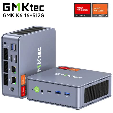 Gmktec Nucbox K6 Mini Pc Com Ryzen 7 Desktop Mini De Alto Desempenho