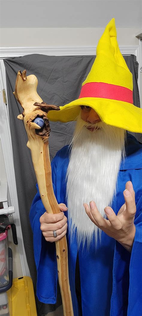 Wizard Staff Cosplay Hiking Etsy