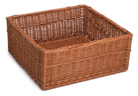 Extra Large Displaystorage Wicker Basket 60cm X 60cm — Prestige Wicker