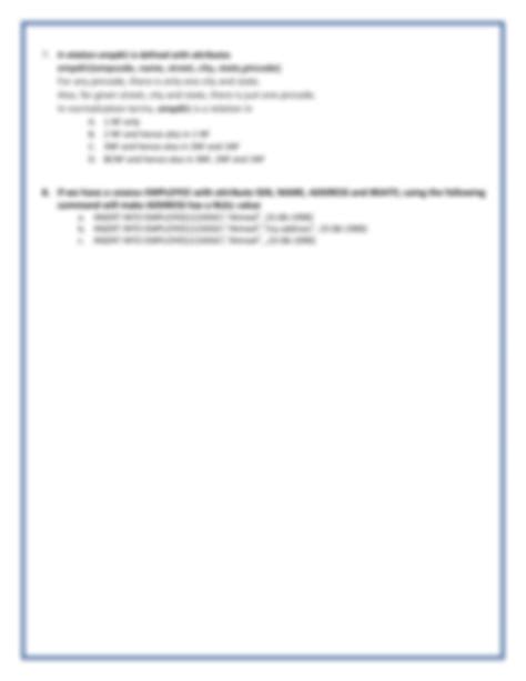 Solution Assignment 3 Database System Studypool