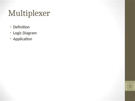 Combinational Circuits Multiplexer And Demultiplexer Ppt