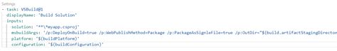 Asp Net Build Task VSBuild 1 Not Building Net Framework 4 Web