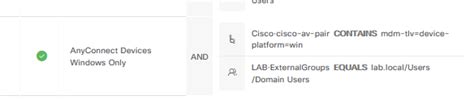 Solved Block Cisco Av Attribute Via Authorization Rule In Ise Cisco