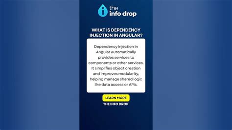 What Is Dependency Injection In Angular Dependencyinjection Angular Youtube