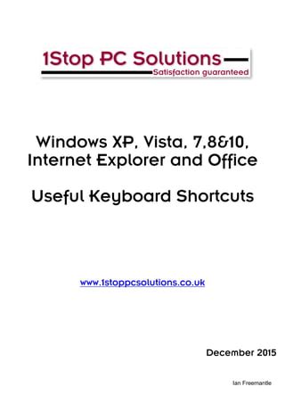 Shortcuts Pdf