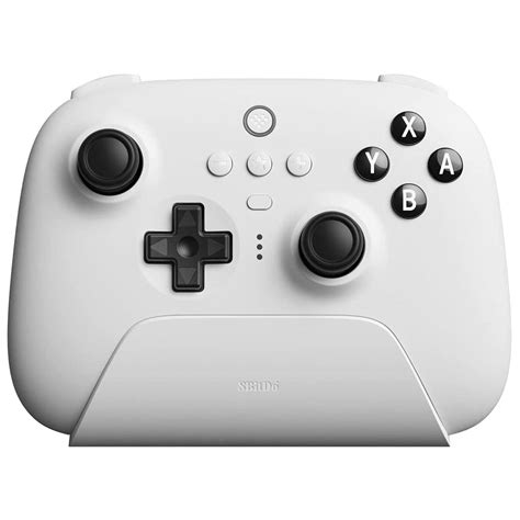 8bitdo Ultimate Bluetooth And 2 4g Controller With Charging Dock White The Pi Hut