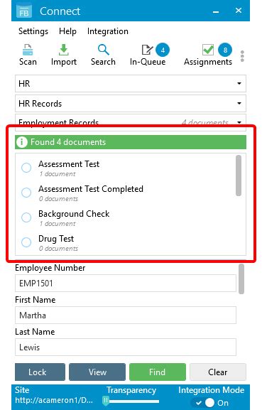 Excel Integration