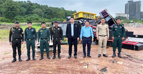 ទូហ្គេមអេឡិចត្រូនិក ពុំមានច្បាប់អនុញ្ញាត ដែលបង្ក្រាបបាន ក្នុងក្រុងព្រះសីហនុ ចំនួន៤៦គ្រឿង