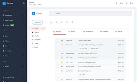Elite Able Bootstrap 4 Reactjs Redux Angular 10 Admin Template