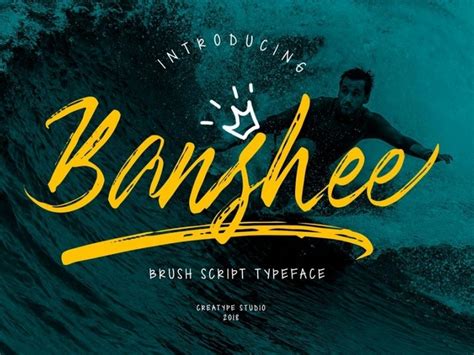 25 Free Brush Script Hand Lettering Fonts