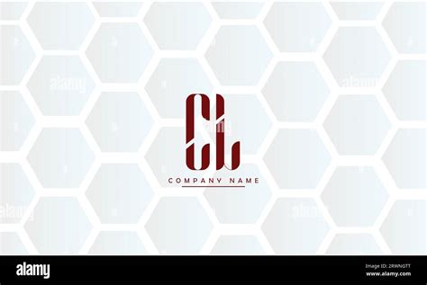Cl Lc Abstract Letters Logo Monogram Stock Vector Image And Art Alamy