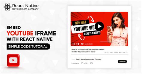React Native Youtube Iframe Simple Code Tutorial