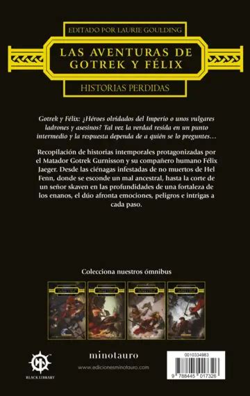 Warhammer Las Aventuras De Gotrek Y Félix Historias Perdidas David