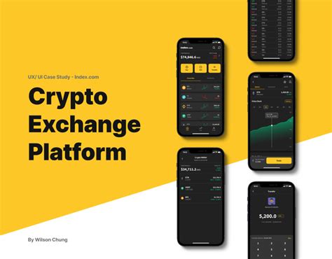 UX UI Case Study Crypto Exchange Platform On Behance