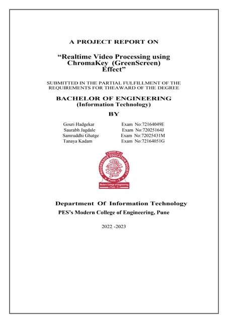 greenscreen background remover using cv system pdf