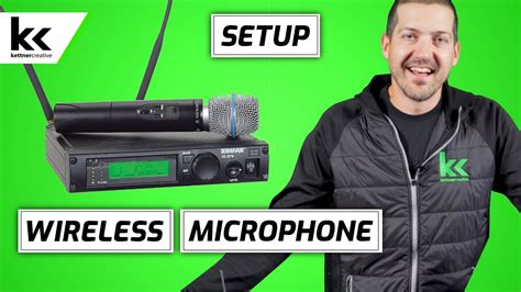 How To Setup A Wireless Microphone YouTube