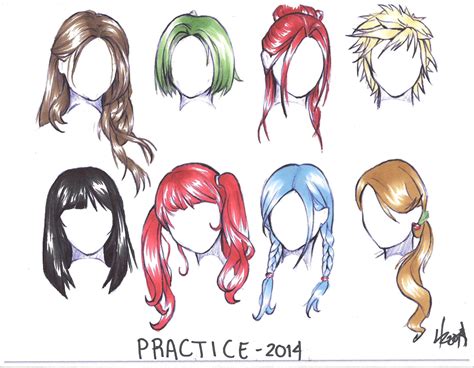 Anime Hairstyles Female Long