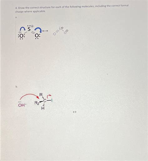 Solved Draw The Correct Structure For Each Of The Following Chegg